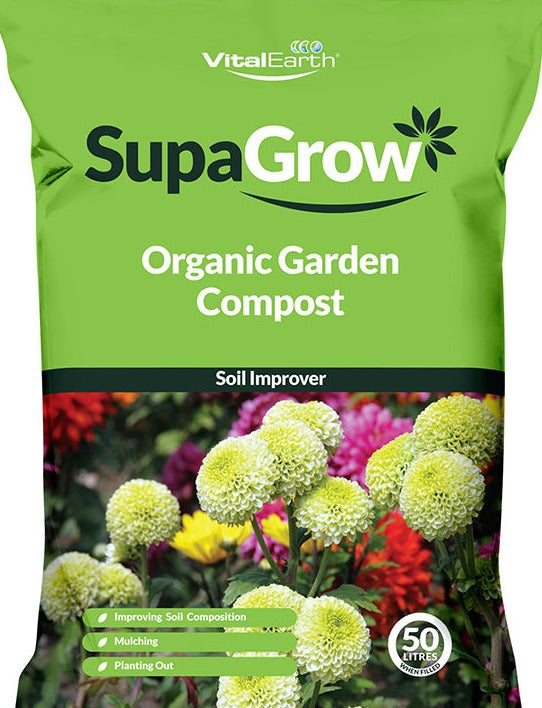 Organic Garden Compost 50L (Multi-buy Offers Available) - One Click Plants